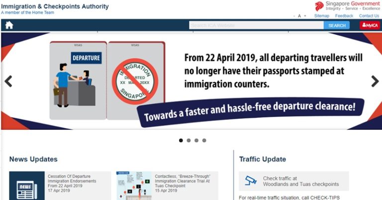 Foreigners No Longer Need Passport Stamps to Leave Singapore – ICA ...